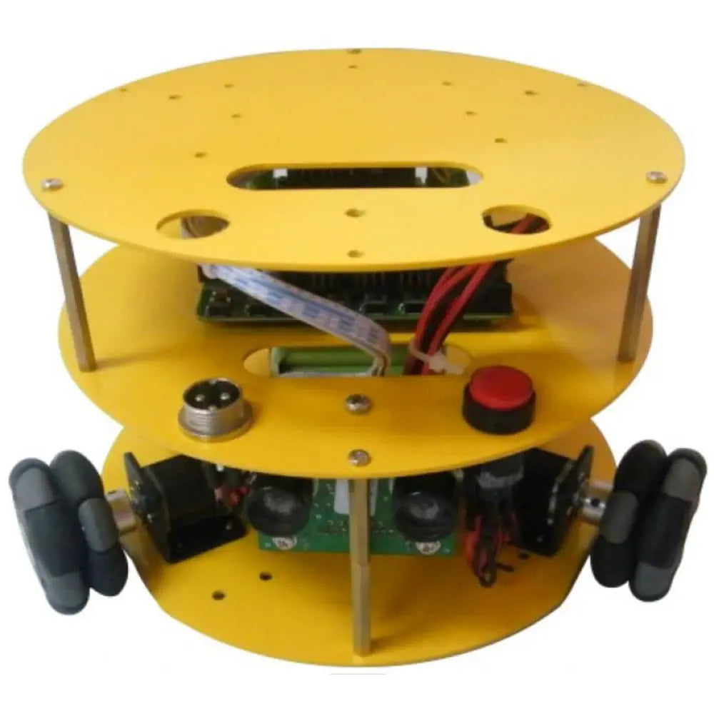 3WD 48mm Omni Wheel Mobile Robot Kit - RobotShop