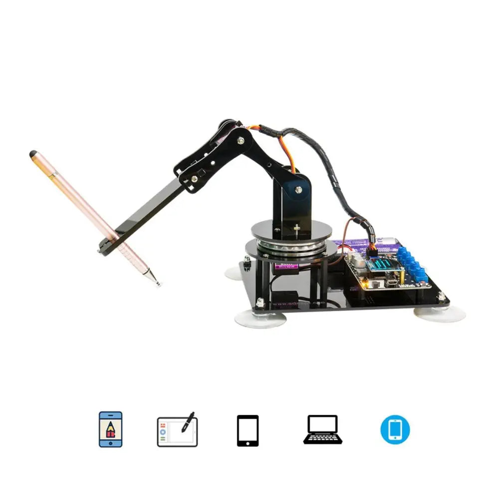 Adeept 5DOF Robotic Arm Kit for Arduino Uno R3 - RobotShop Adeept 5DOF Robotic Arm Kit for Arduino Uno R3 - RobotShop