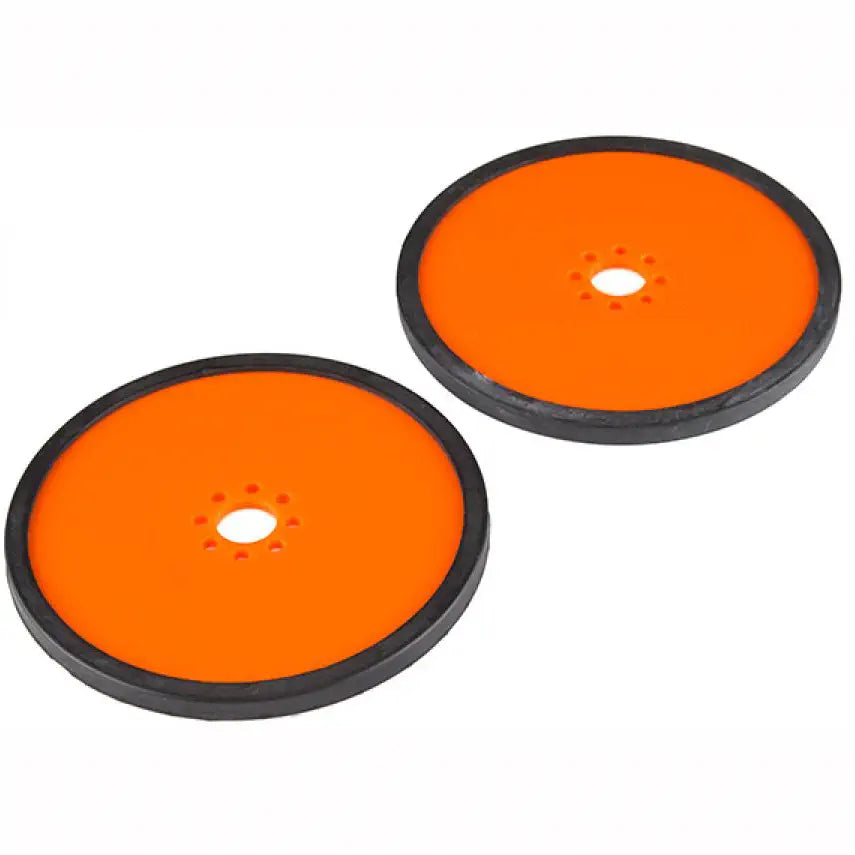 Actobotics 4 Precision Wheels Orange Pair Robotshop