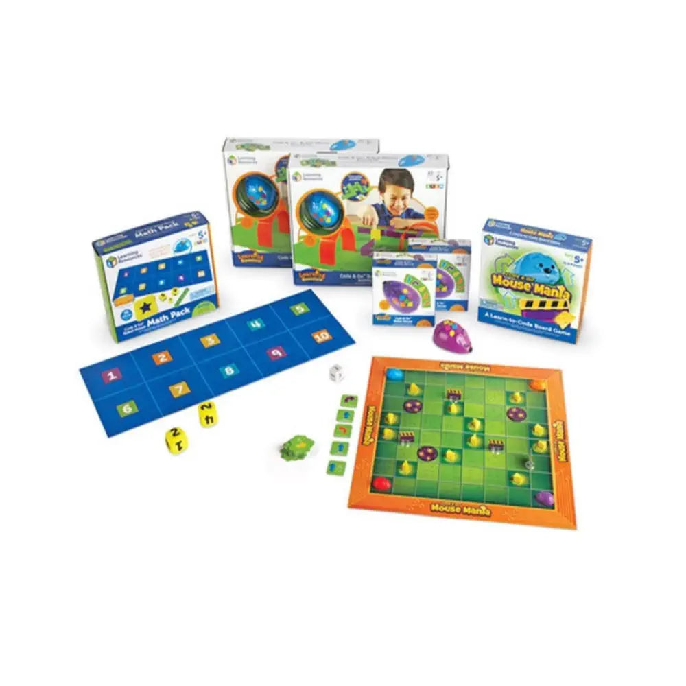 Learning Resources Code And Go Robot Mouse Classroom Set Robotshop 4346