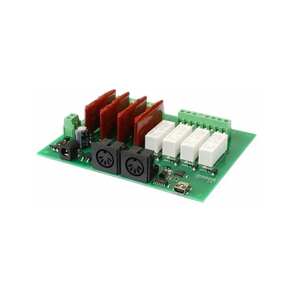 Devantech Midi Controlled 8 Channel Relay Module (4 Dimmer) - RobotShop