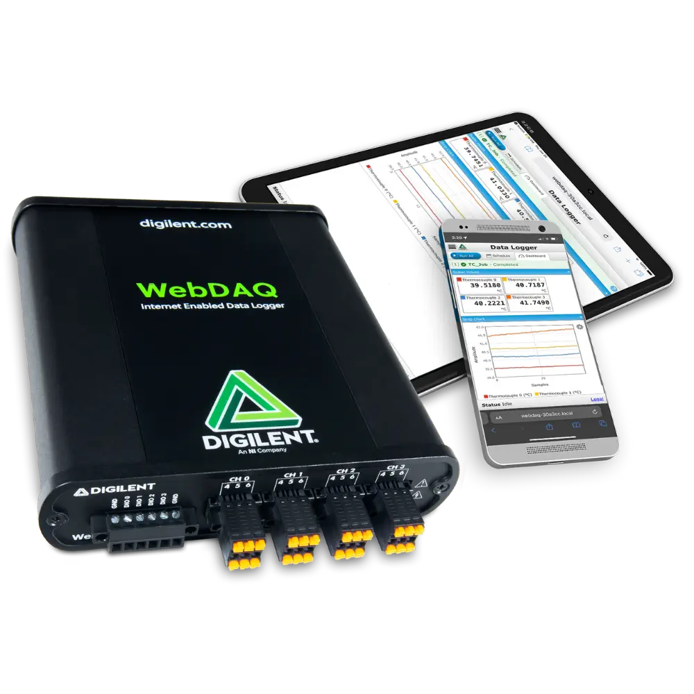 Digilent WebDAQ 904 Internet Enabled Universal Input Data Logger - RobotShop