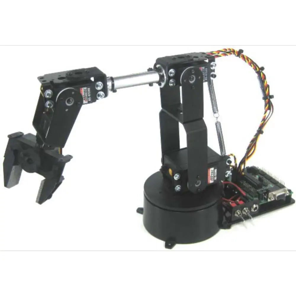 Lynxmotion AL5B 4DOF Robotic Arm SSC-32U Combo Kit (FlowBotics Studio) - RobotShop