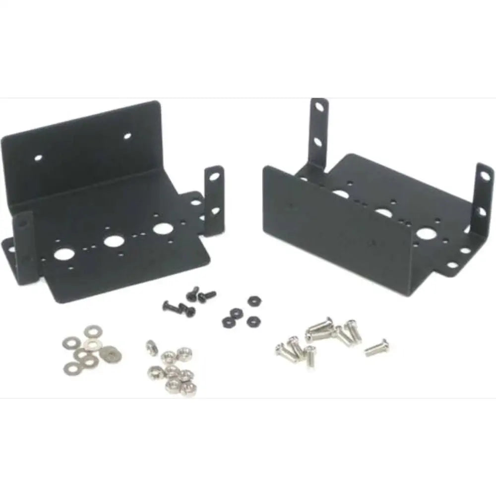 Lynxmotion Multi-Purpose Servo Bracket Two Pack ASB-204 (Blk) - RobotShop