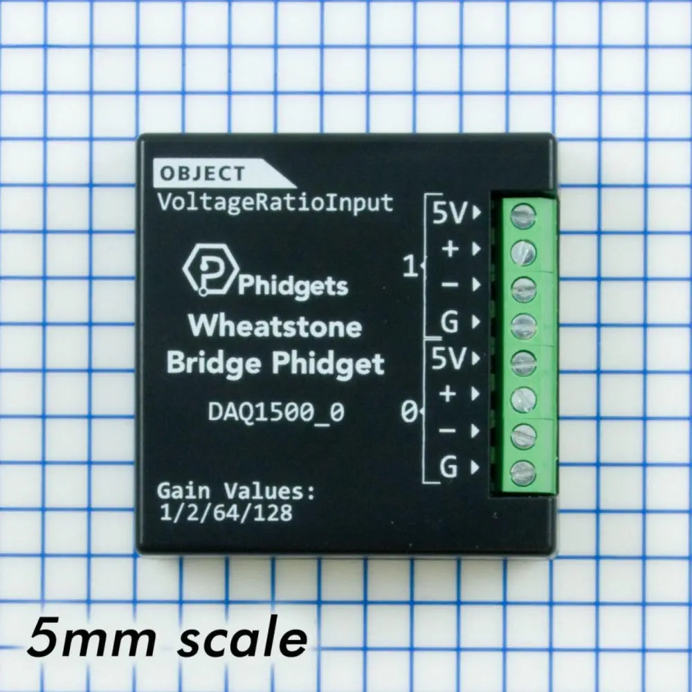 Phidget VINT Wheatstone Bridge Sensor Interface - RobotShop