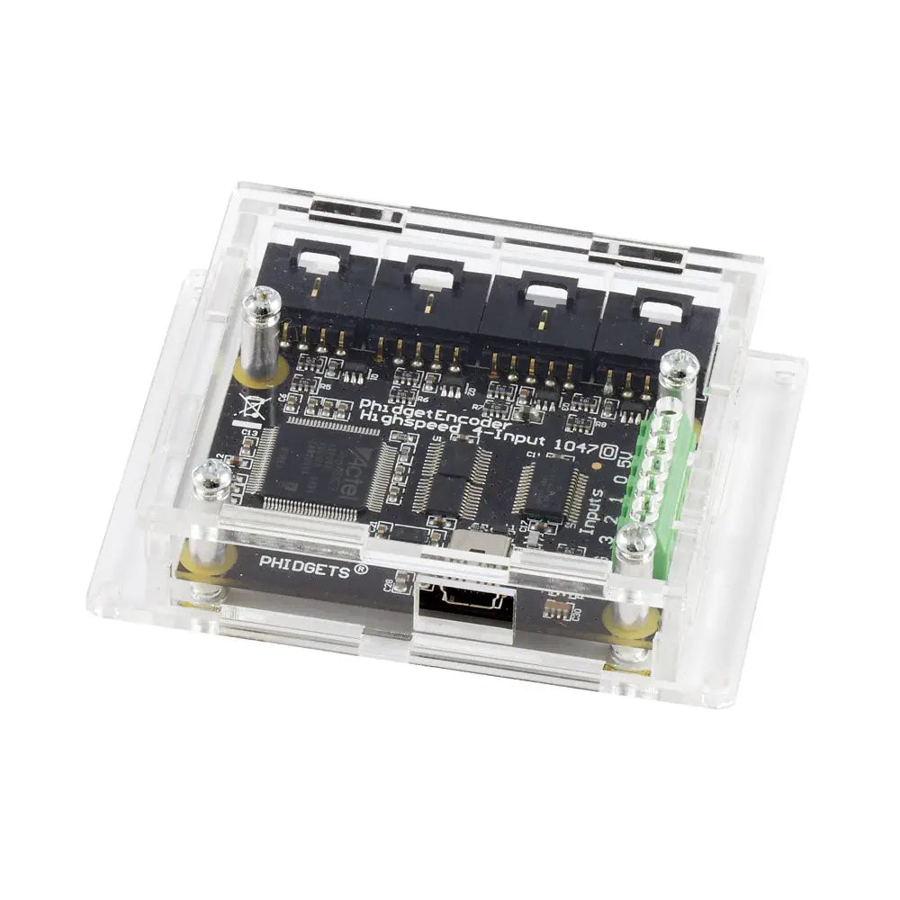 Phidgets PhidgetEncoder HighSpeed USB 4-Input - RobotShop