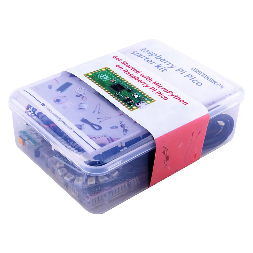 GEEEKPi Raspberry Pi Pico Starter Kit (MicroPython) - RobotShop