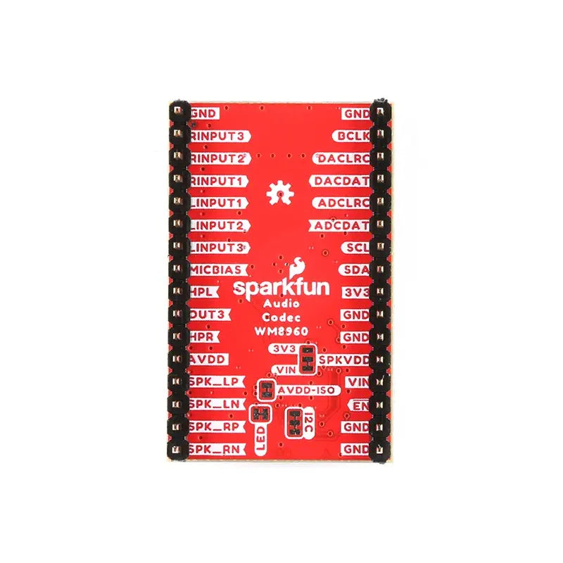 SparkFun Audio Codec Breakout - WM8960 w/ Headers (Qwiic) - RobotShop