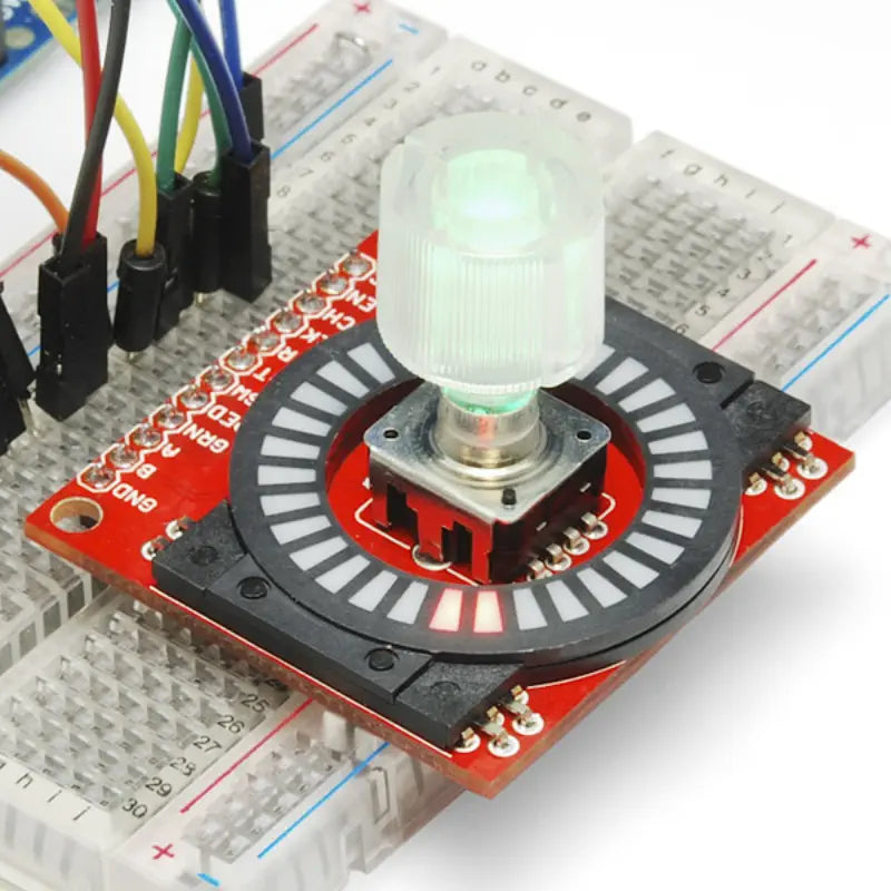 Sparkfun Clear Plastic Knob - RobotShop
