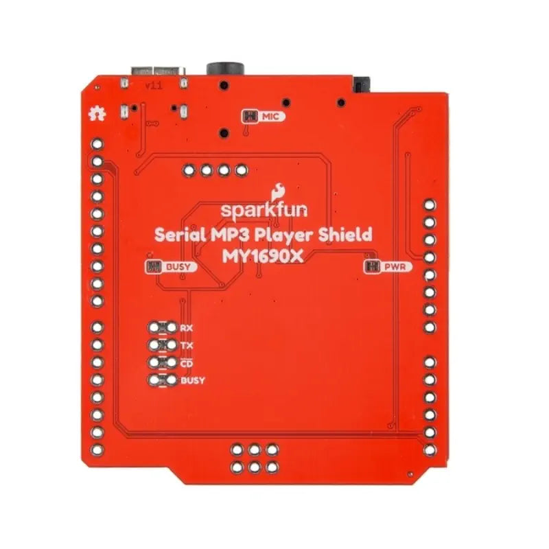 SparkFun Serial MP3 Player Shield - MY1690X-16S (Qwiic) - RobotShop