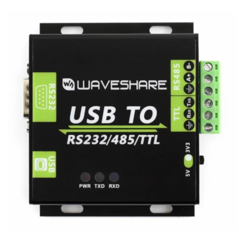 Usb To Rs232 Rs485 Ttl Industrial Isolated Converter Robotshop
