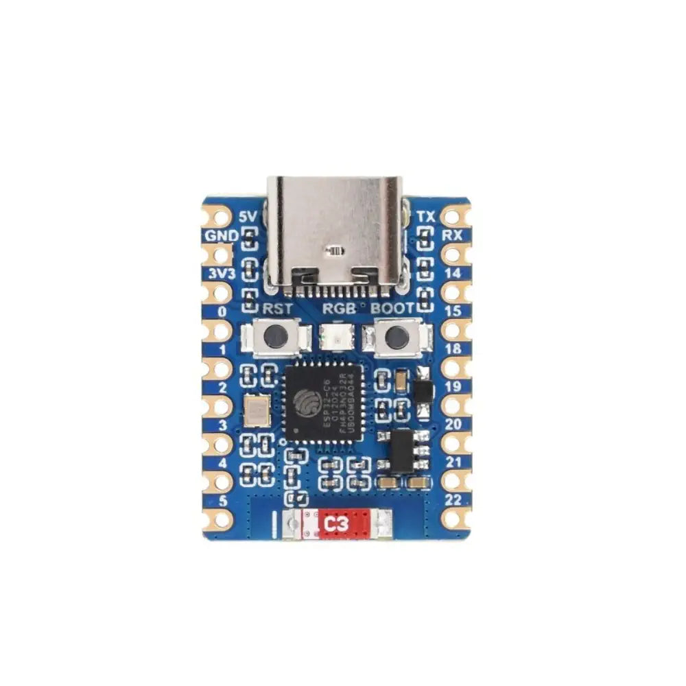 Waveshare Esp32 C6 Mini Dev Board Based On Esp32 C6fh4 24ghz Wifi 6
