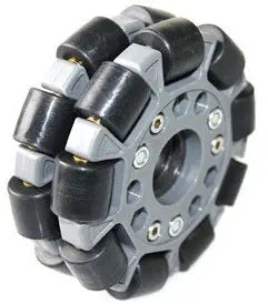 100mm Omnidirectional Wheel (Brass Bearing for Rollers) - RobotShop