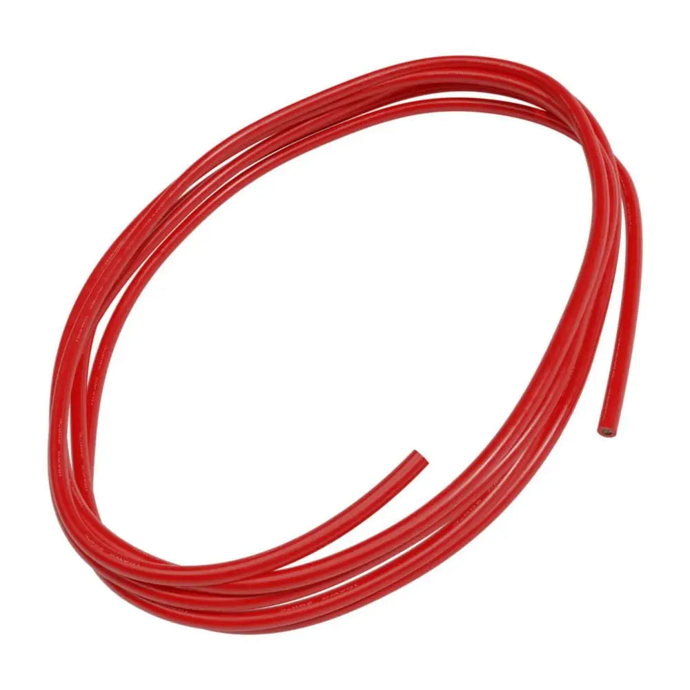 10AWG Red Premium Silicone-Jacket Wire (3m) - RobotShop