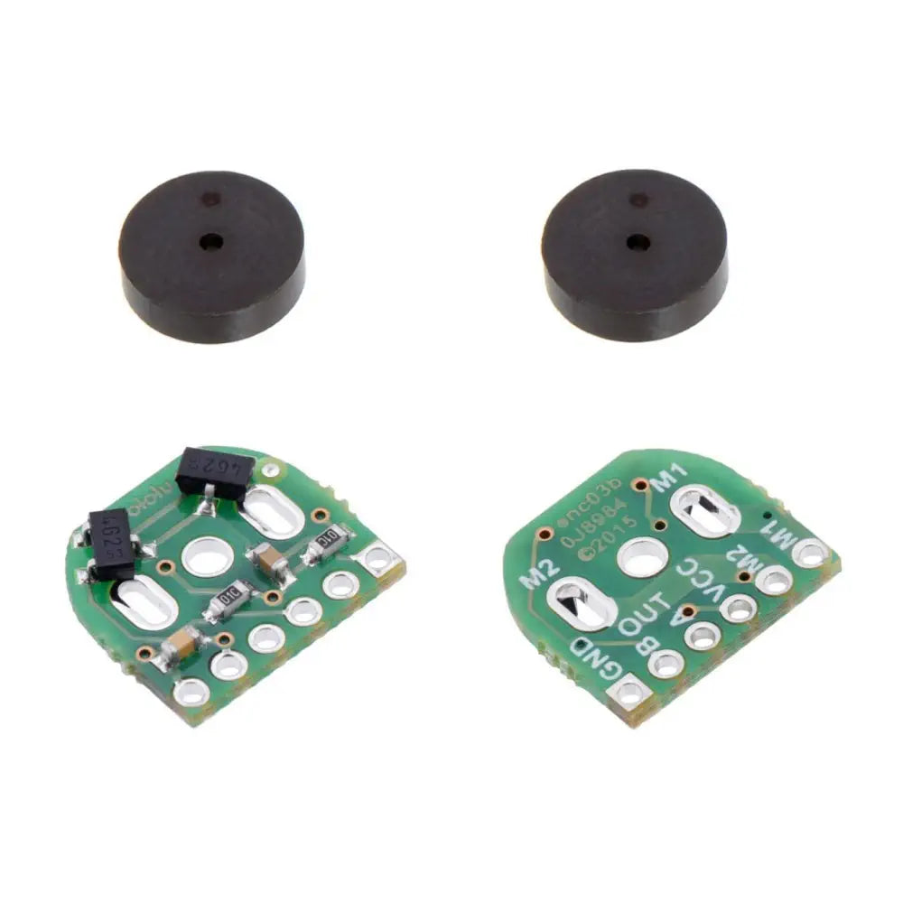 12 CPR Magnetic Encoder Pair Kit for Micro Metal (HPCB Compatible ...