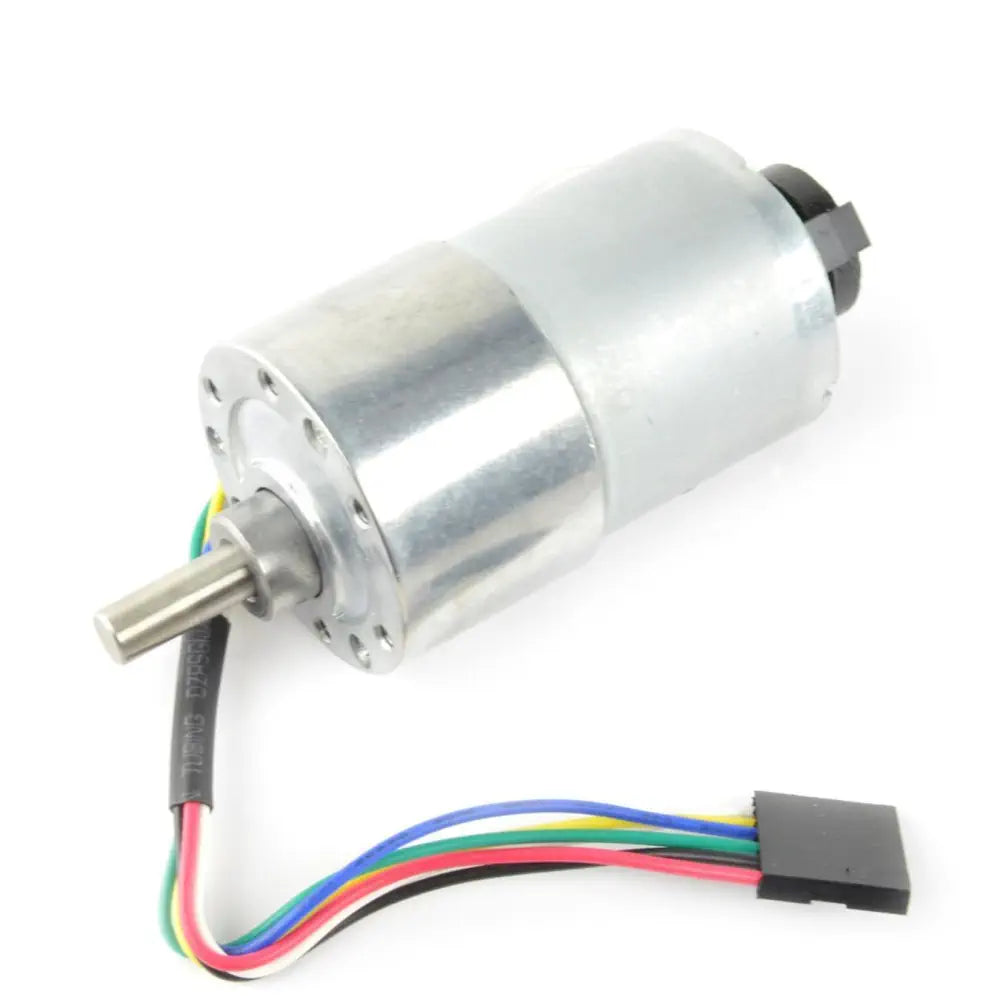 12V DC Motor 251RPM w/Encoder - RobotShop