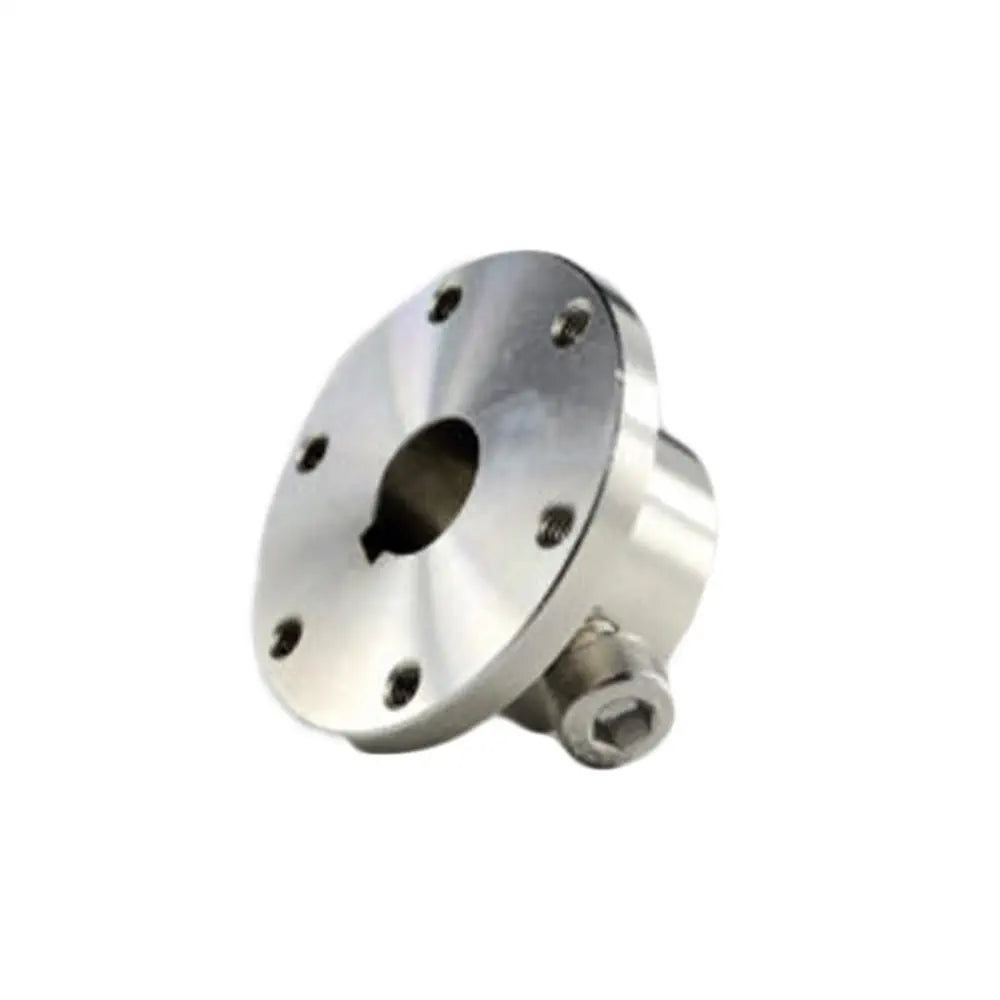 14mm Shaft Universal Stainless Mounting Key Hub - RobotShop