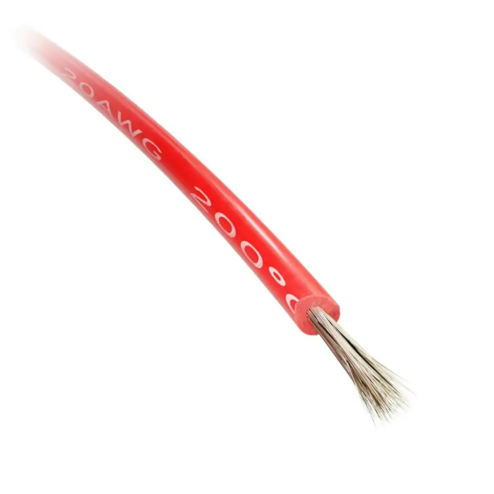 20AWG Black Premium Silicone-Jacket Wire (3m) - RobotShop