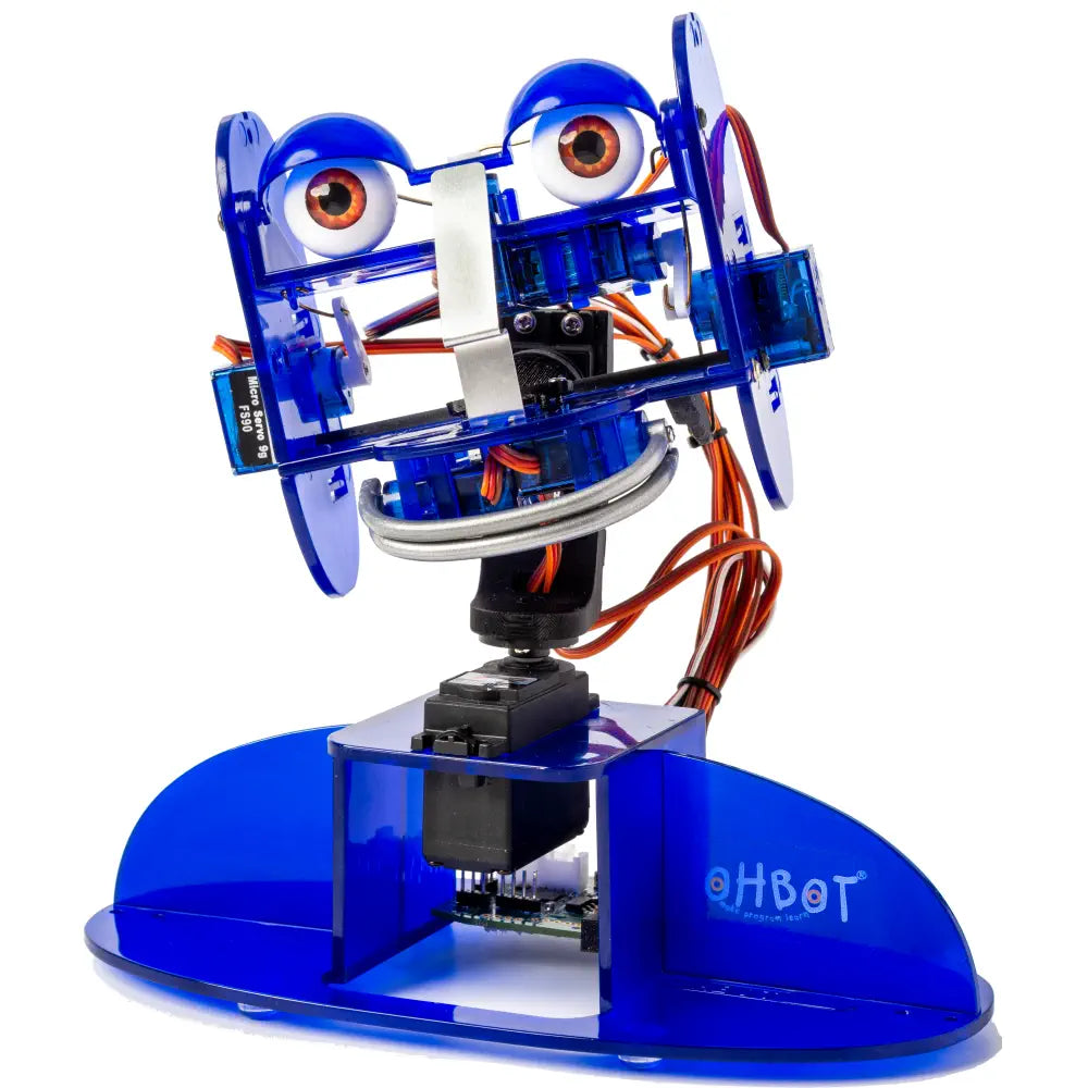 Ohbot Robot Assembled Full Pack including 1-year licence for OhbotApp2 - RobotShop