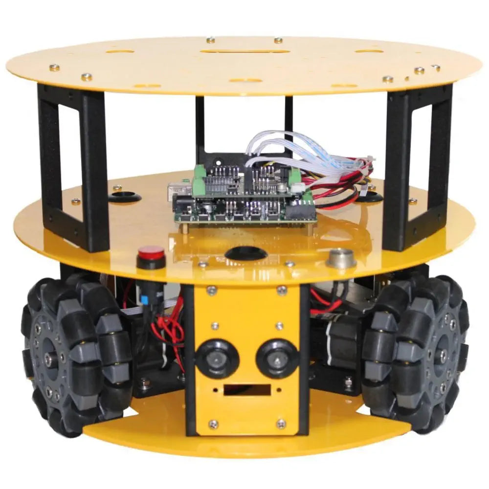 3WD Compact Omni-Directional Arduino Compatible Mobile Robot - RobotShop