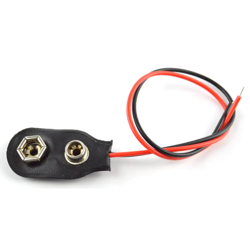 9V Battery Snap (10 pk) - RobotShop