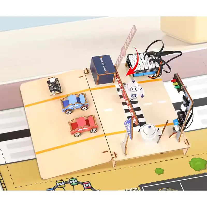 Acebott Esp32 Smart Stem Transportation Kit Compatible W Arduino Robotshop
