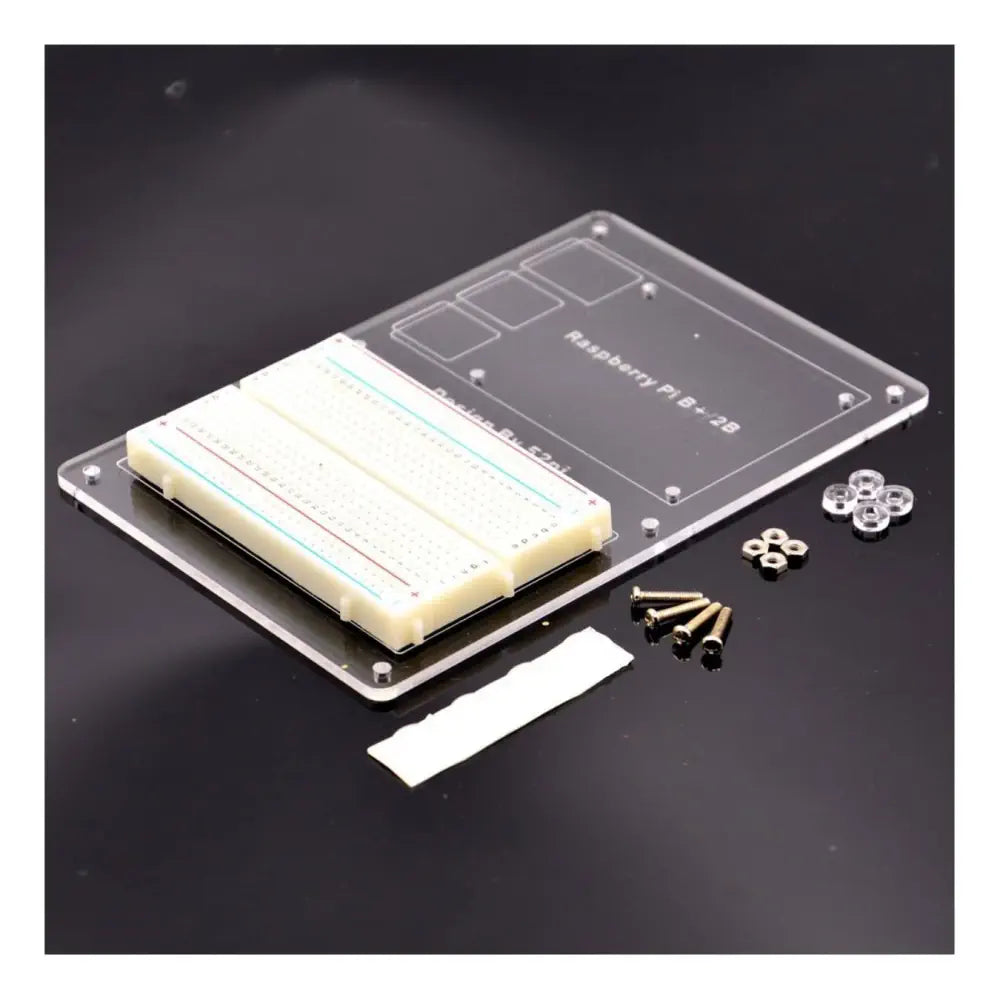 Acrylic Mounting Plate for Raspberry Pi - RobotShop