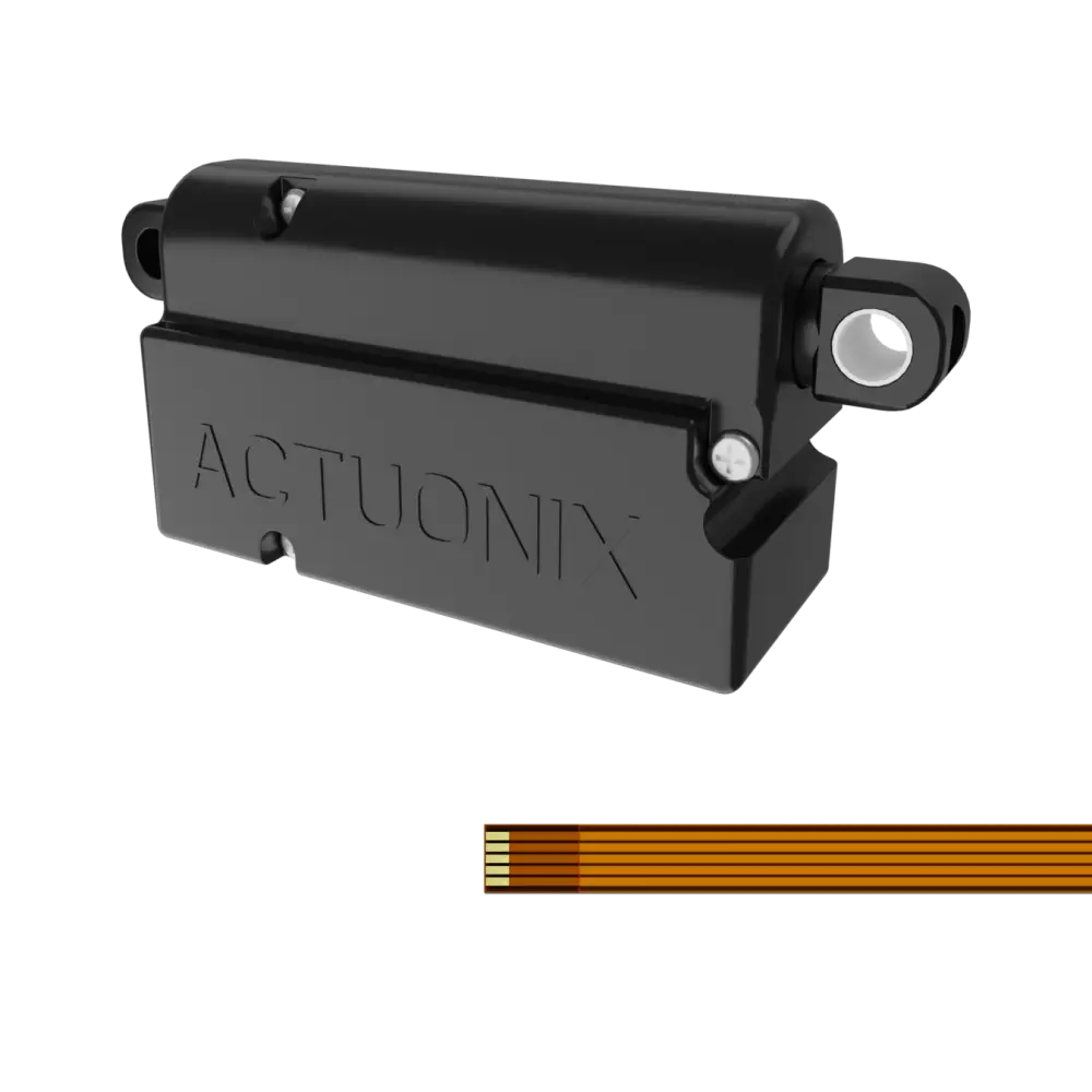 Actuonix PQ12-S Linear Actuator 20mm, 30:1, 12V, Limit Switches - RobotShop