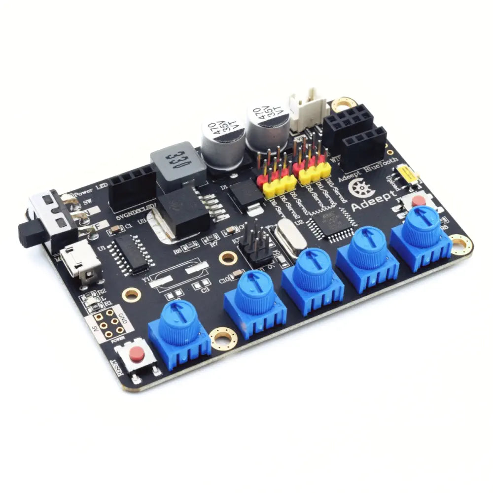Adeept Robotic Arm Drive Board V30 Compatible W Arduino Uno R3 Mega328p Robotshop