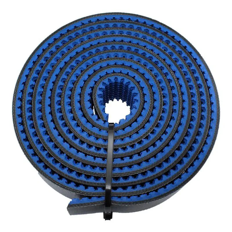 AndyMark Blue Nitrile Roughtop Tread 1.5in. Wide 10ft. Long - RobotShop