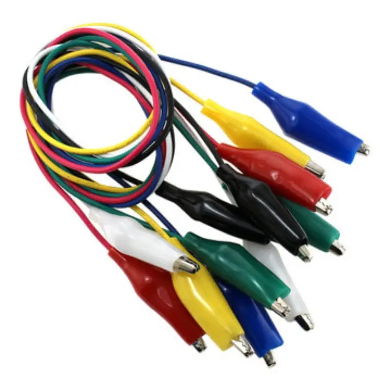 AndyMark Mini Alligator Clip Cable Set (6 Cables, 22 AWG, 15in ...