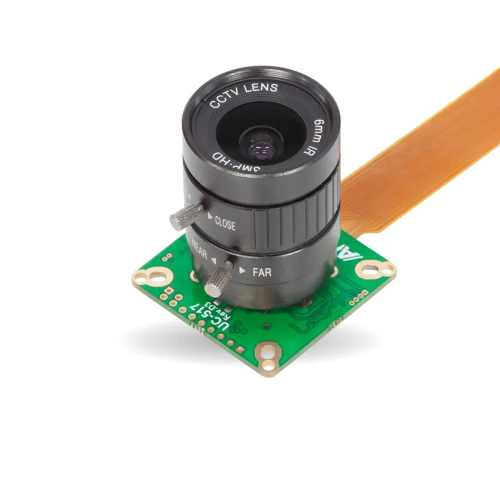 Arducam 12.3MP High-Quality Camera Module w/ 6mm CS Lens for RPi ...