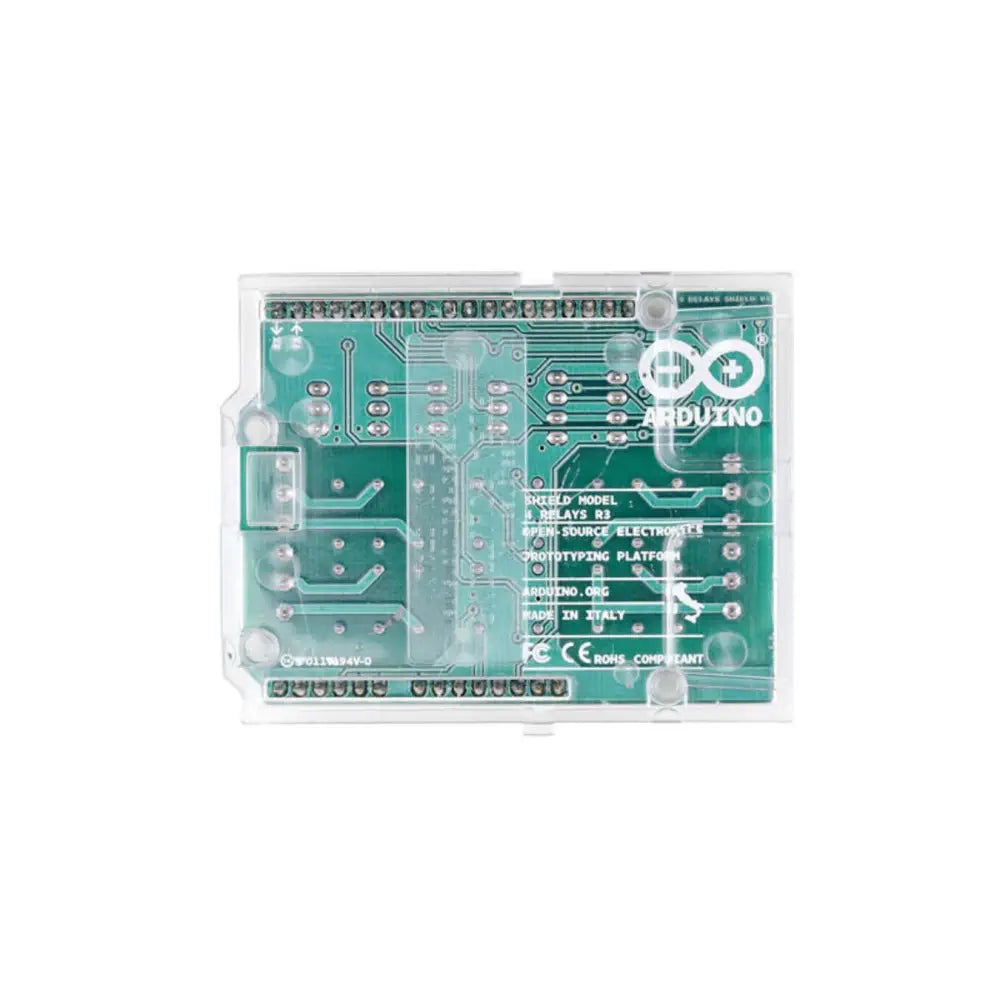 Arduino 4 Relays Shield - RobotShop