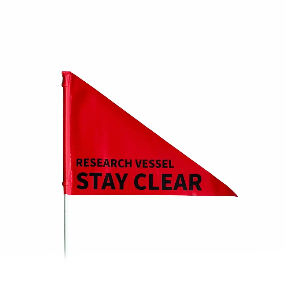 BlueRobotics High Visibility USV Safety Flag - RobotShop