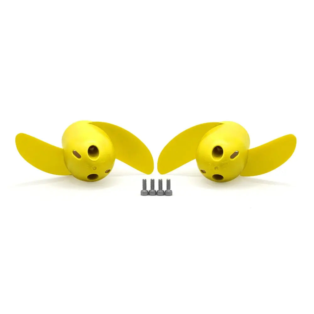 BlueRobotics Weedless Propeller Set for M200 - Yellow - RobotShop