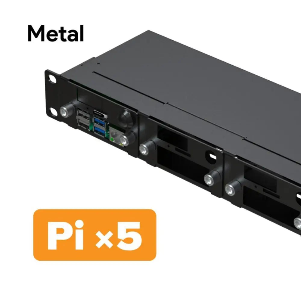 Uctronics Raspberry Pi Rackmount Enclosure V2.0 with PoE Functionality ...