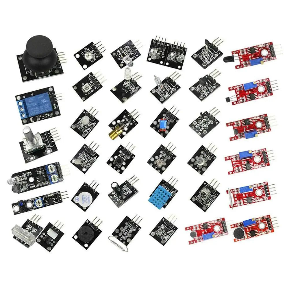 Dagu Beginner Robot Programming Kit w/ 37 Sensors Compatible w/ Arduino ...