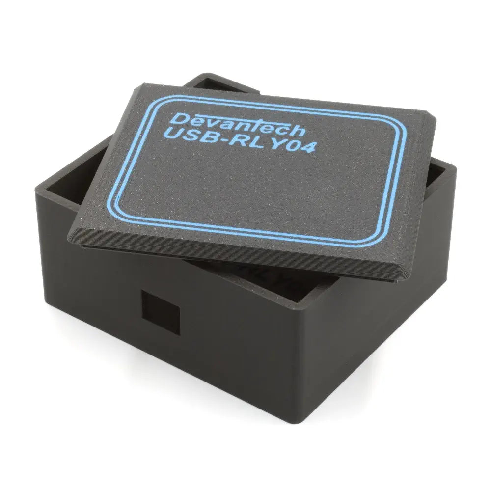 Devantech USB-RLY04 Case w/ Mounting Holes & Screws - RobotShop