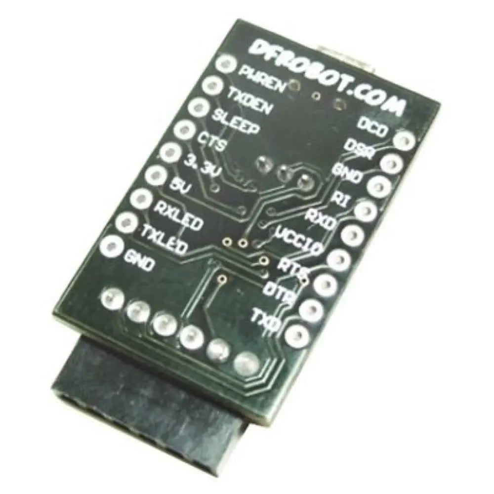 DFRobot FTDI USB to Serial Basic Breakout Board (3.3V/5V) - RobotShop
