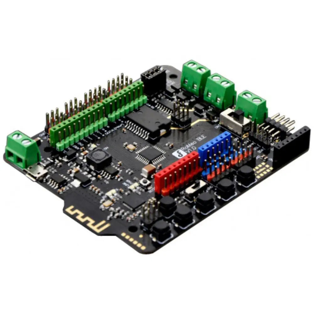 DFRobot Romeo BLE All-in-one Microcontroller (ATMega 328) - RobotShop