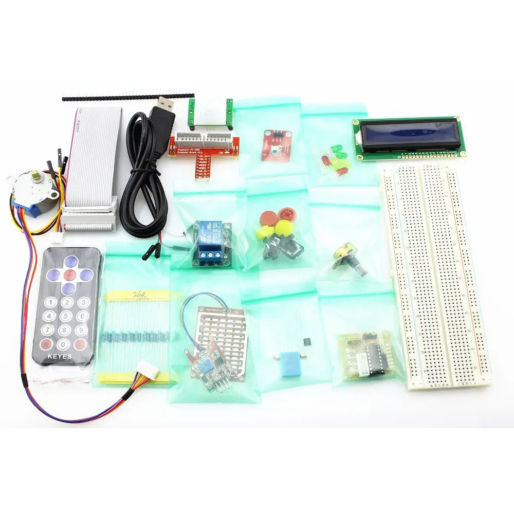 Elecrow Basic Starter Kit for Raspberry Pi - RobotShop