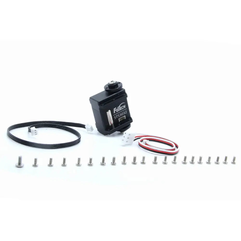 FeeTech 6V 4.5 Kg 360° Magnetic Encoders Double Shaft Serial - RobotShop