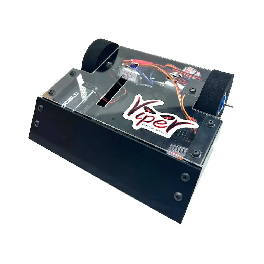 FingerTech Viper Combat Robot Kit - Radio & Rechargeable 9V - RobotShop