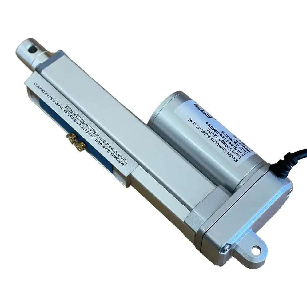 Firgelli 11-12 Inch Adjustable Stroke Linear Actuator 35lb - RobotShop