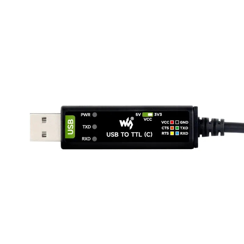 Waveshare Industrial USB C to TTL (C) Serial Cable, FT232RNL - RobotShop