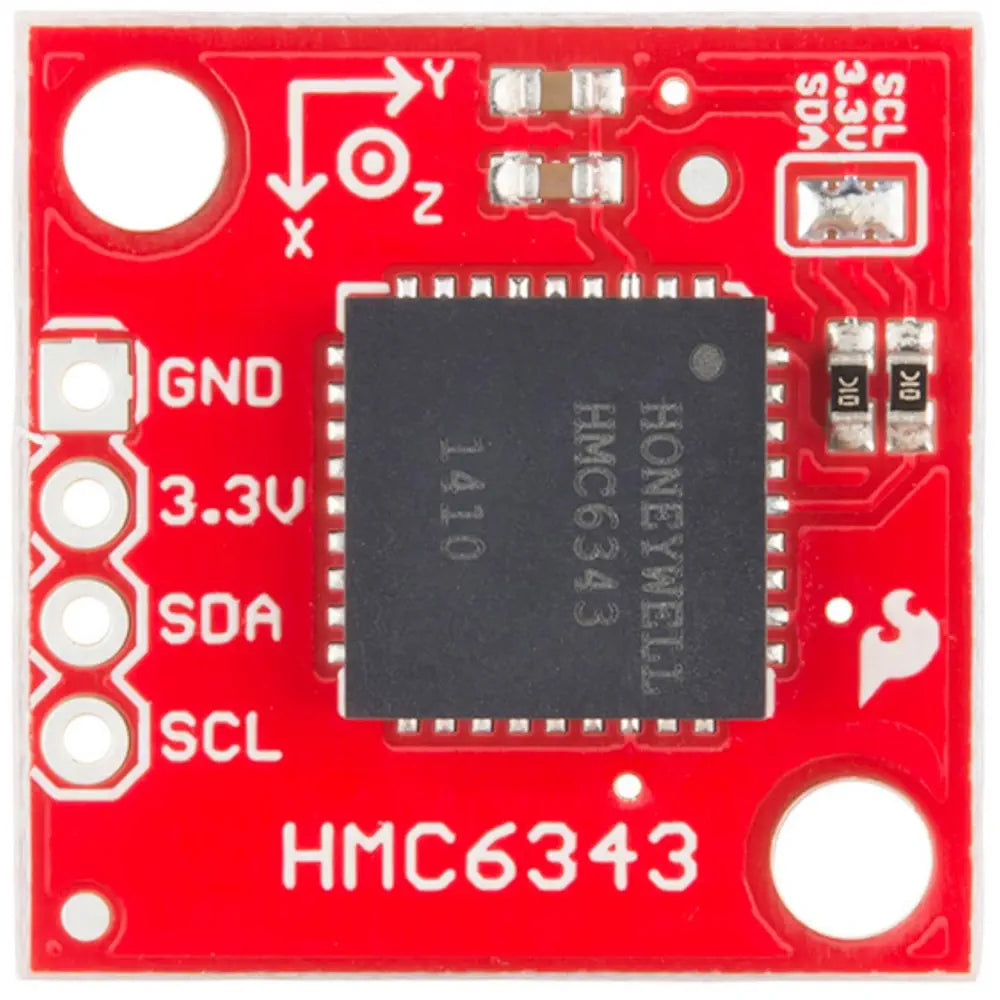 HMC6343 I2C 3-Axis Accelerometer / Compass - RobotShop