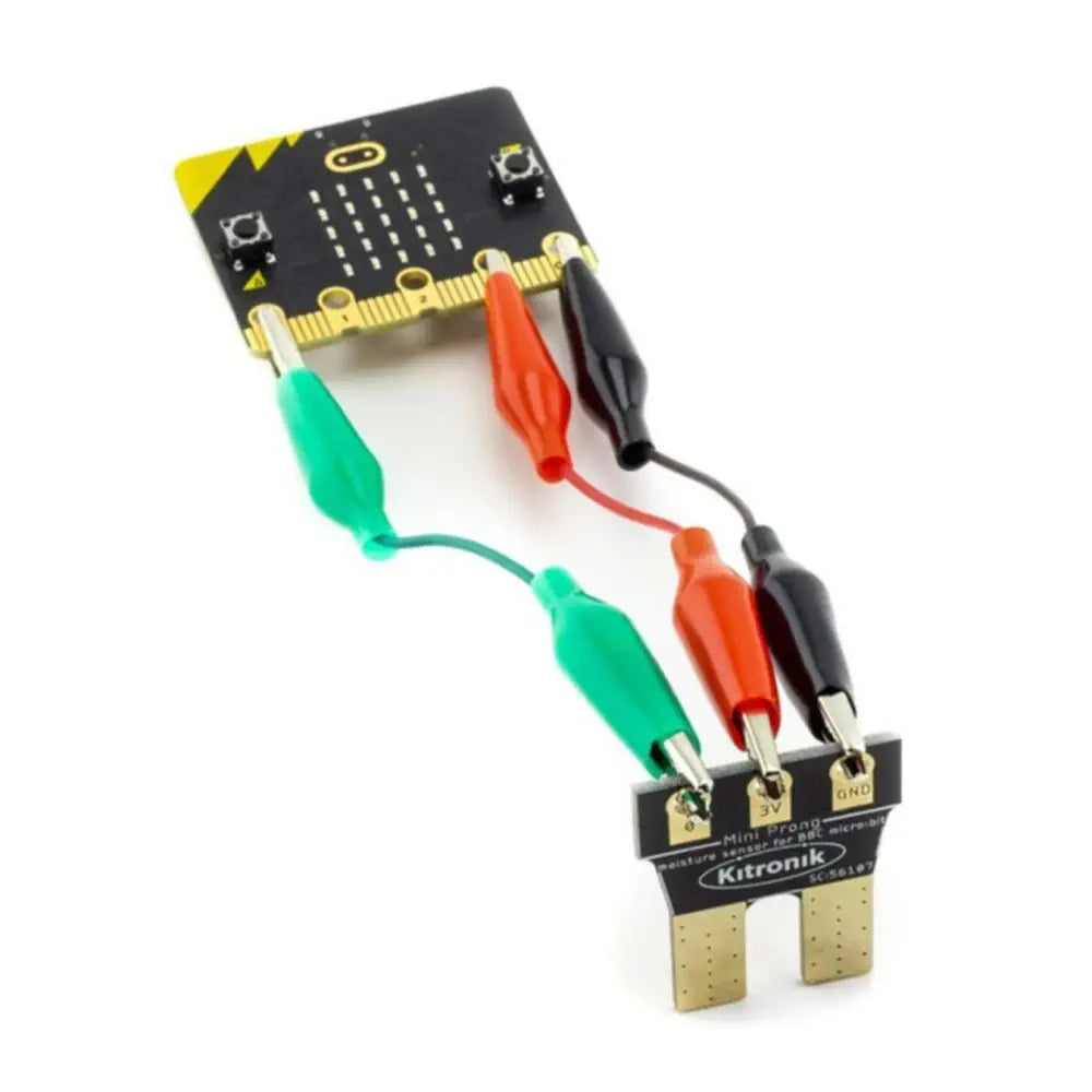 Kitronik Mini Prong Soil Moisture Sensor for BBC micro:bit - RobotShop