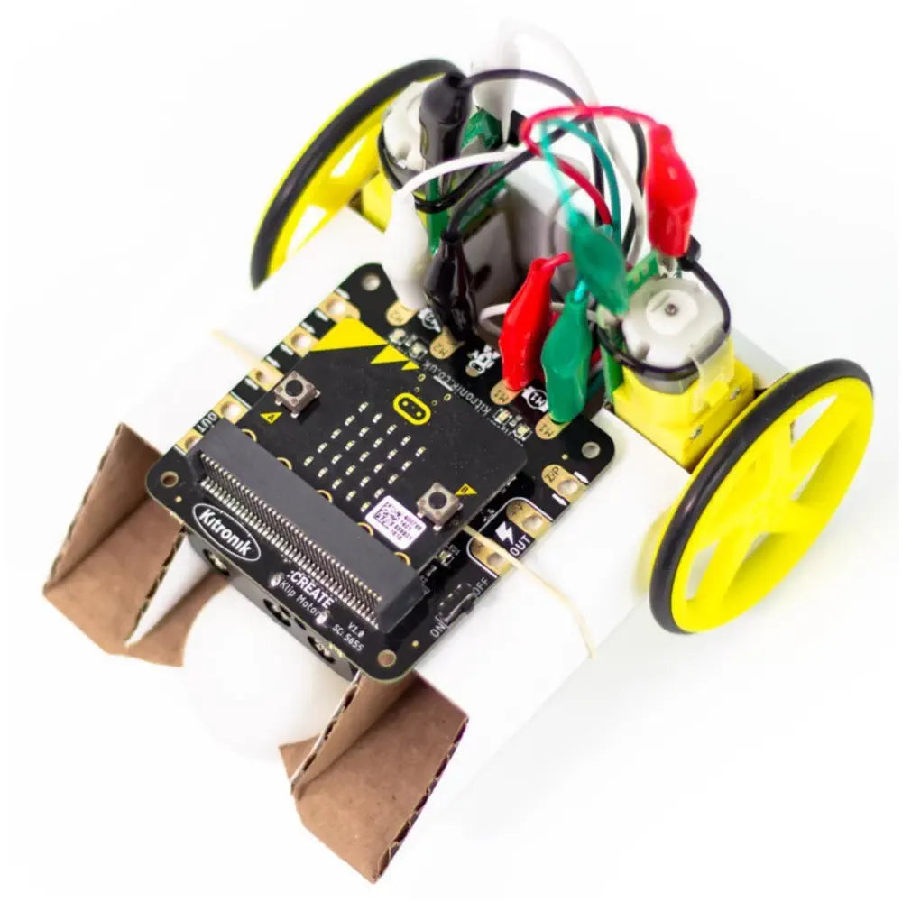 Kitronik Simple Robotics Kit for BBC micro:bit - RobotShop