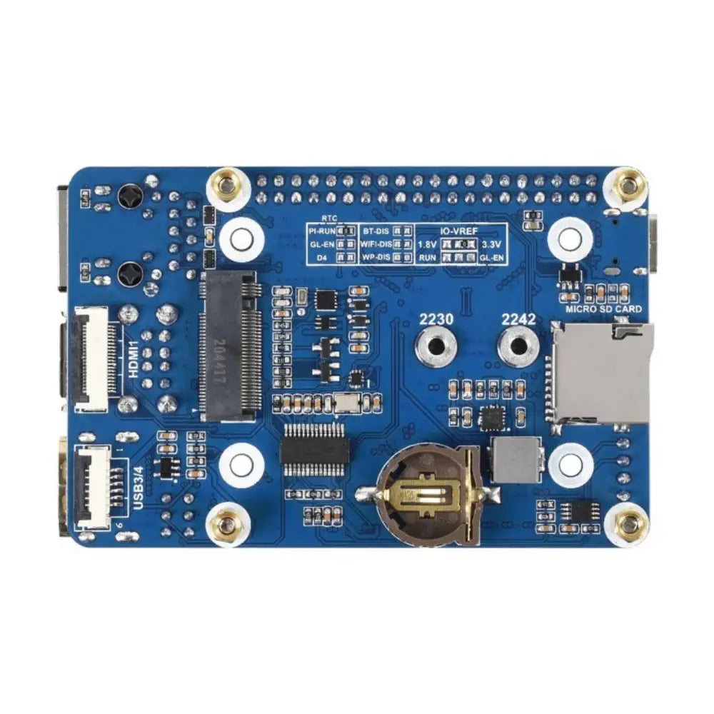 Waveshare Mini Base Board for Raspberry Pi Compute Module 4 - RobotShop