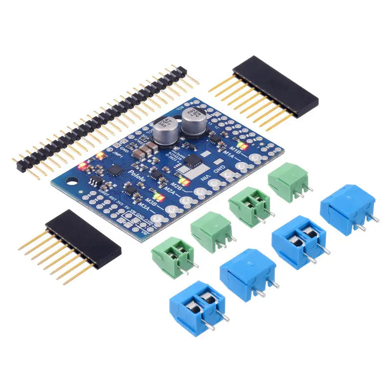 Motoron M3S550 Triple Motor Controller Shield Kit for Arduino - RobotShop